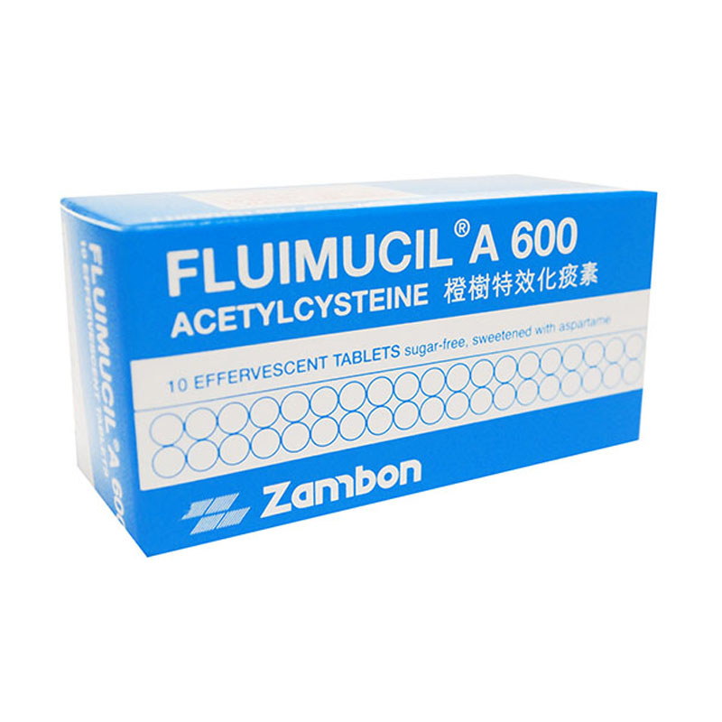 Health Shop - FLUEIMUCIL A 600 EFF TAB 10'S